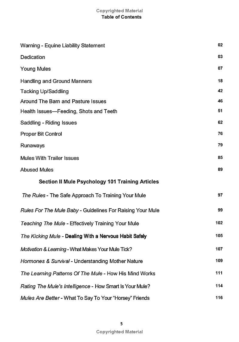 Answers To Your Mule Questions – Every Cowgirl’s Dream